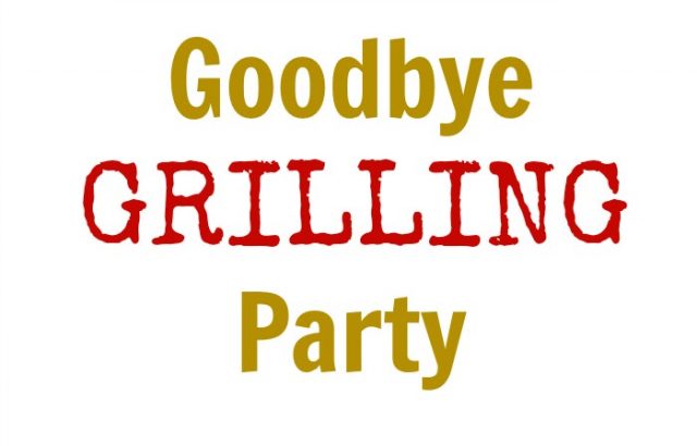 Goodbye Grilling Party | A Zesty Bite