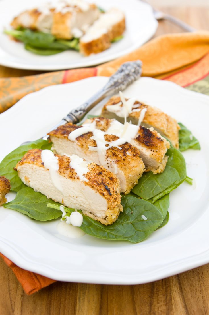 Baked Ritz Chicken | A Zesty Bite