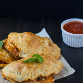 Cheesy meatball calzone | A Zesty Bite
