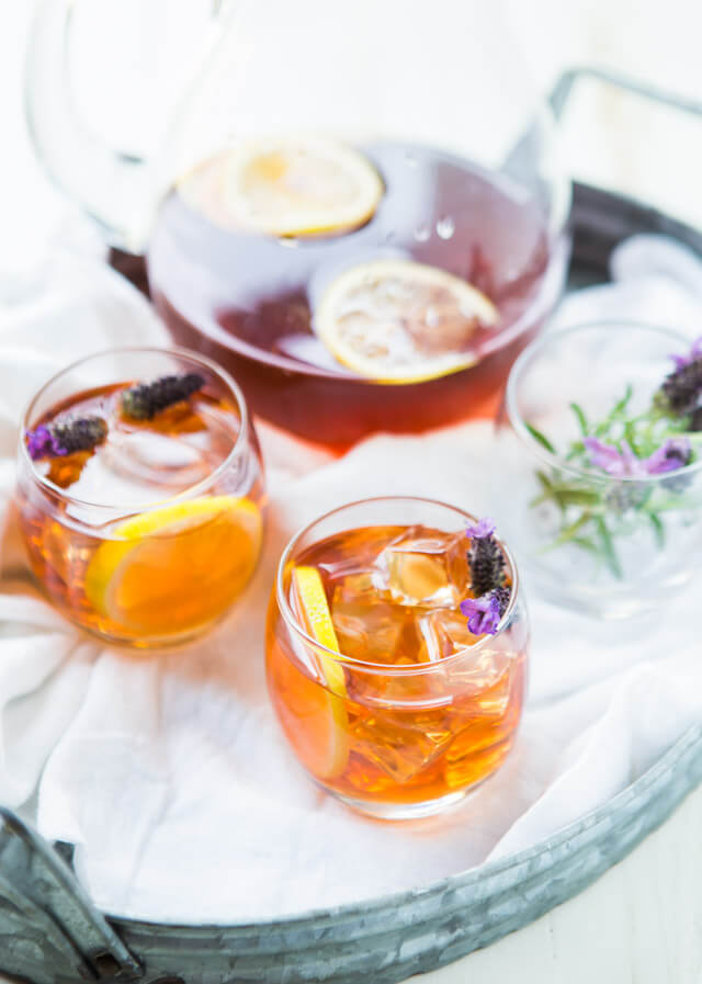 Garden Tea Cocktail | A Zesty Bite