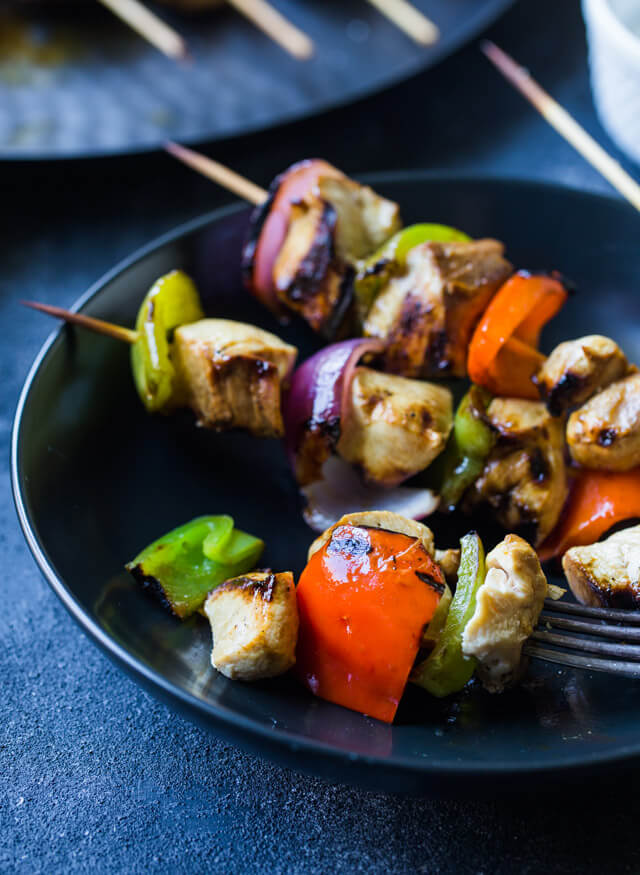 Easy Chicken Kebabs | A Zesty Bite