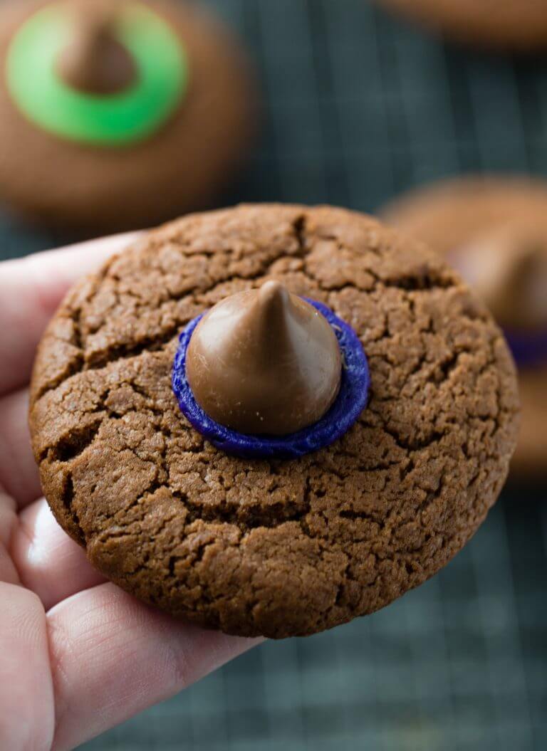 Halloween Witch Cookies | A Zesty Bite