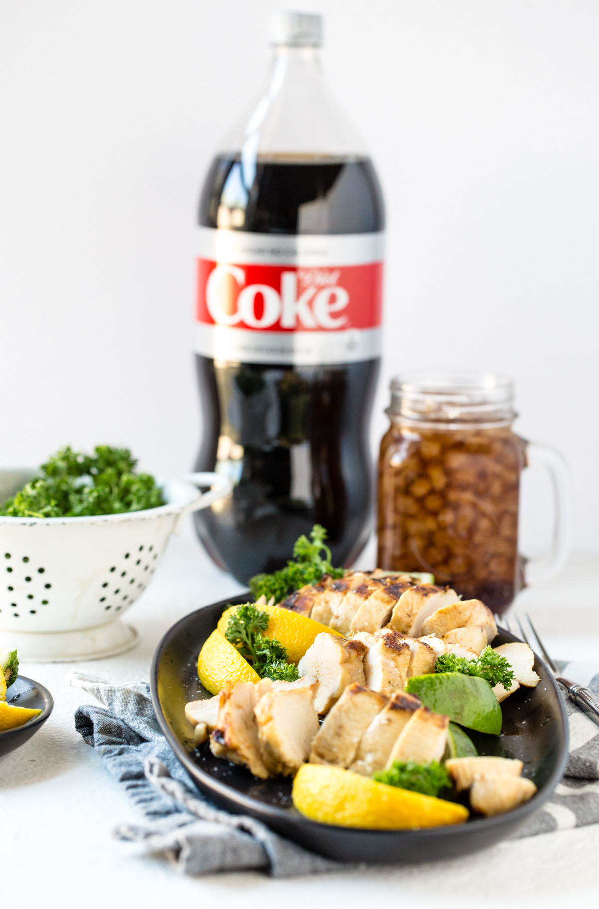 Marinated Diet Coke® Chicken with Lemon and Limes | A Zesty Bite