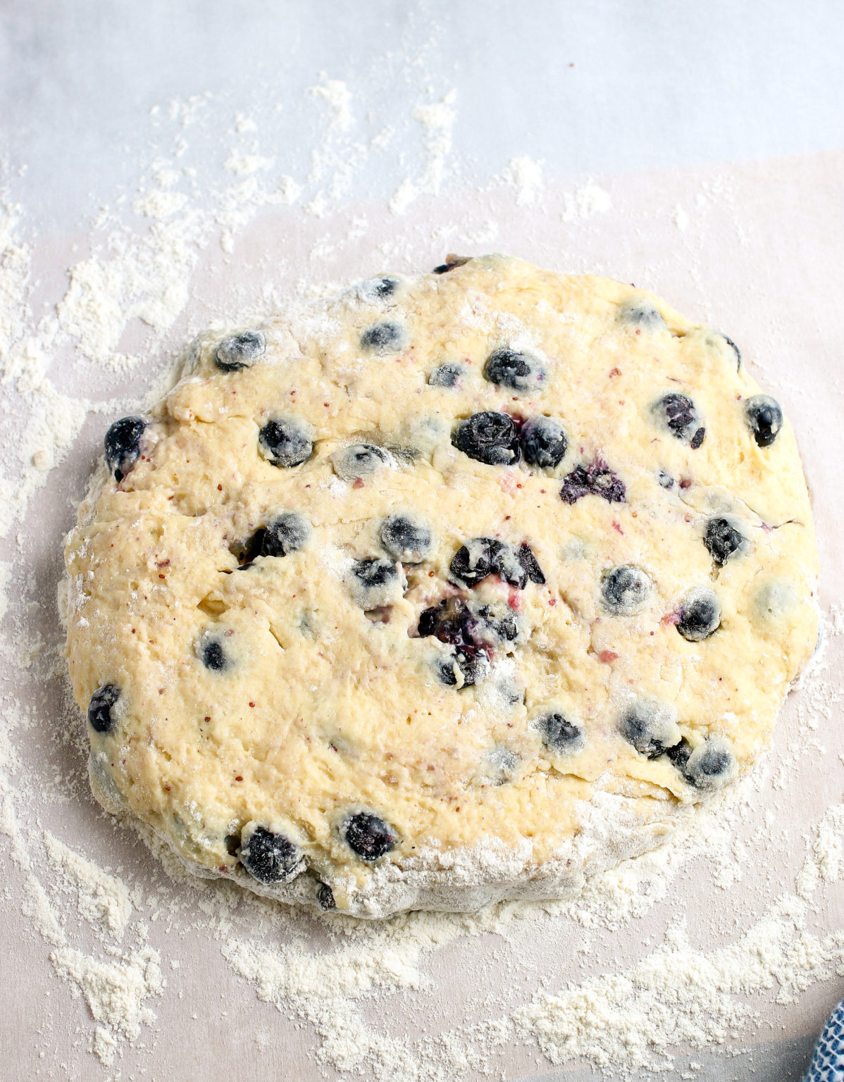 Homemade Blueberry Scones with Buttermilk | A Zesty Bite